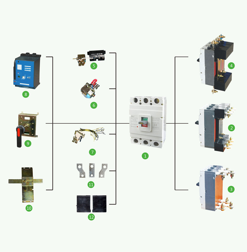 WPM1 Moulded Case Circuit Breaker - Wellplus Electric